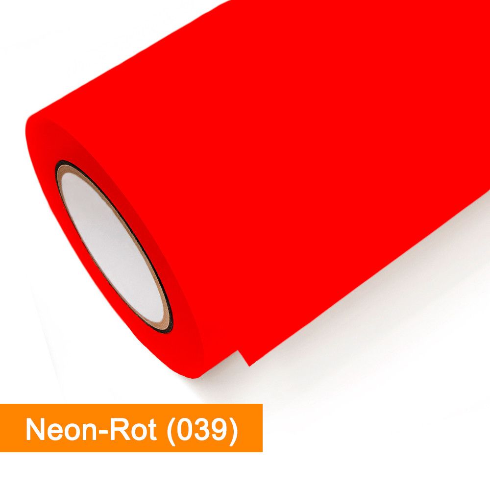 Fluoreszierende Folie Oracal 6510 | Neon rot | SalierShop.de